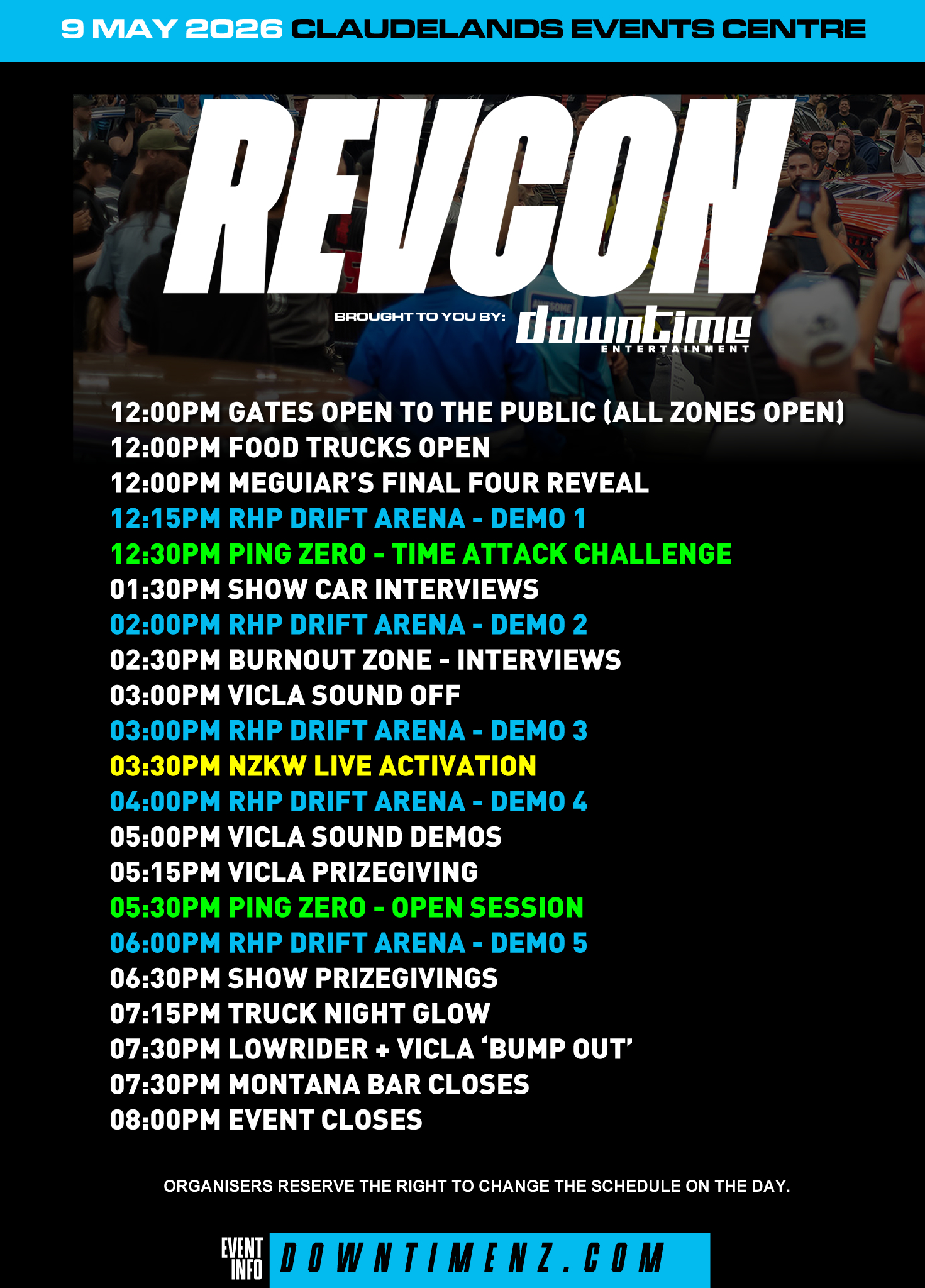 REVCON – Downtime Entertainment